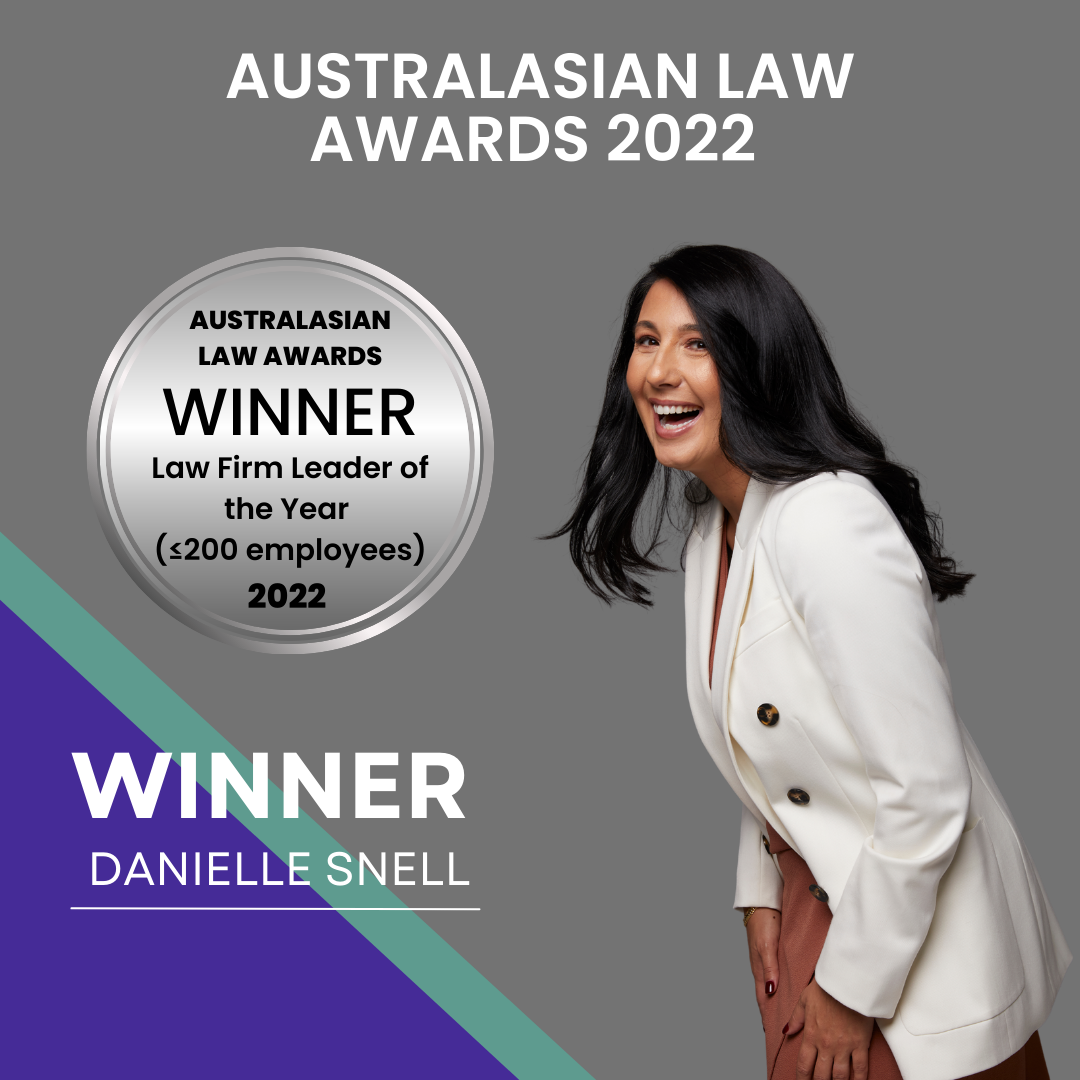 WINNER- “Law Firm Leader of the Year (≤200 employees)” for the ...